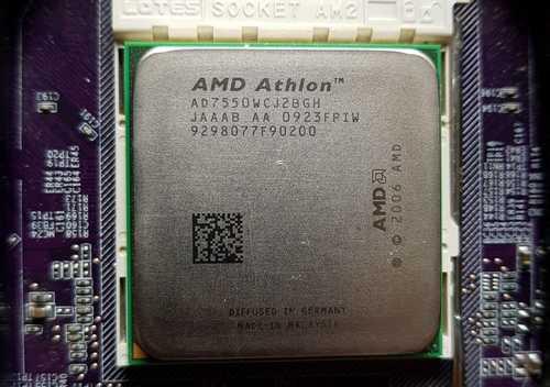 AMD Athlon X2 Dual-core 7550