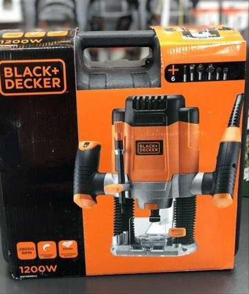 Фрезер black & decker KW1200E