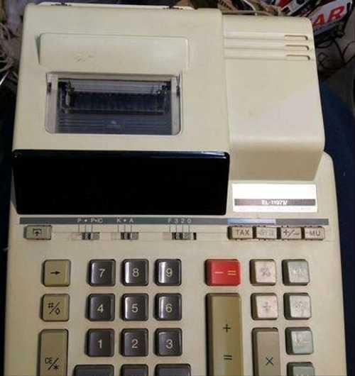Калькулятор Sharp el-1197
