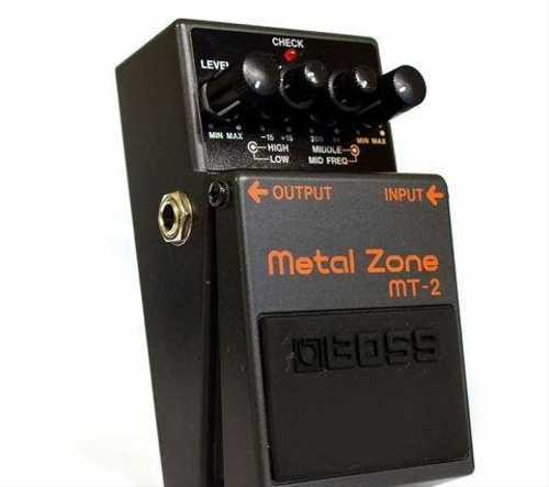 Гитарная педаль: boss MT-2 Metal Zone