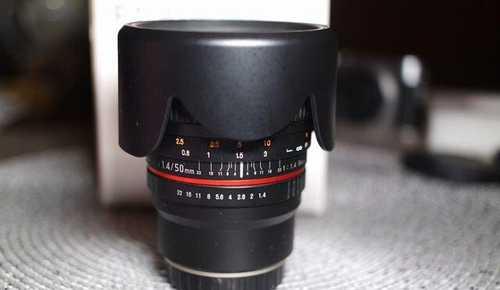Легендарный Samyang 50mm f/1.4 AS UMC Fujifilm X