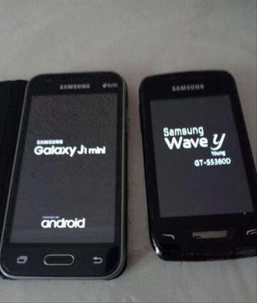 Смартфон Samsung: Galezy J1 и Wave Y