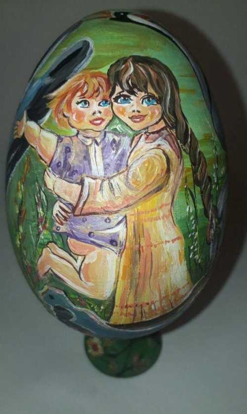 Художественная роспись по яйцу