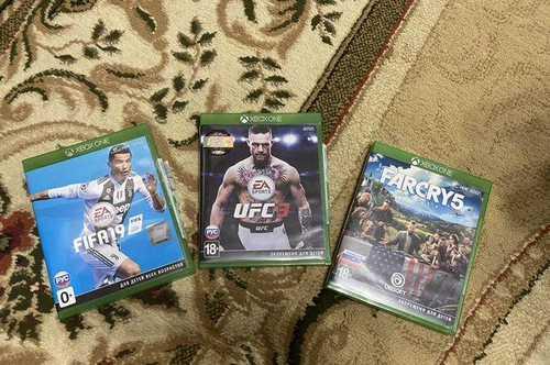 UFC 3, FarCry 5, fifa19 на Xbox one