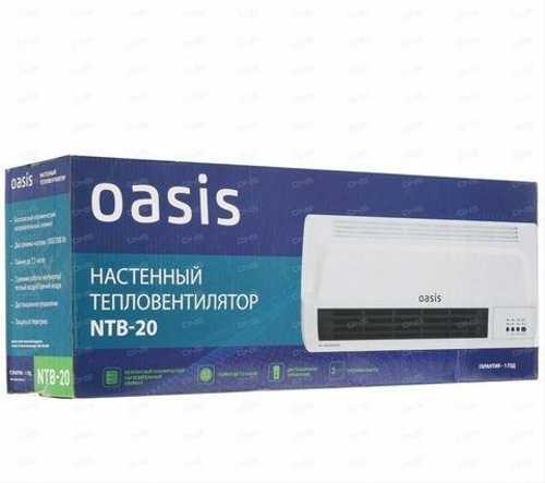 Тепловентилятор oasis NTB-20 2000W