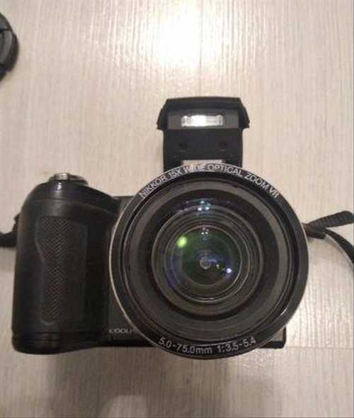 Фотоаппарат Nikon coolpix l110 с зарядкой