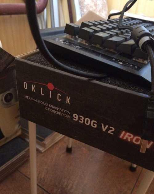 Клавиатура oklick 930g v2