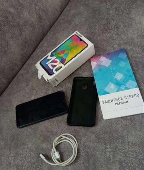 Телефон Samsung galaxy m20 чёрный