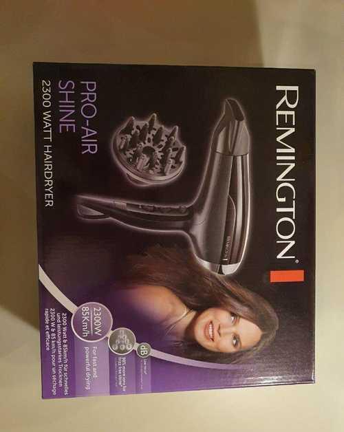 Профессиональный фен remington PRO-AIR shine 2300