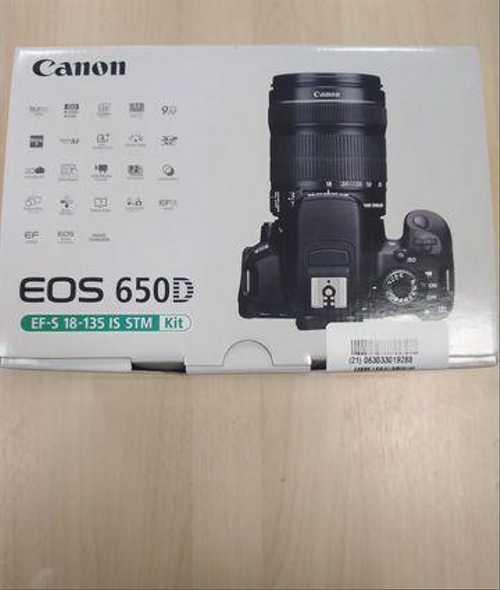 Canon EOS 650D kit 18-135mm IS STM | Festima.Ru - Мониторинг объявлений