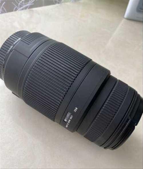 Новый обьектив Canon EF Sigma AF 70-300mm f/4-5.6