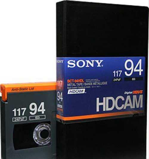 Кассета Sony hdcam 94 минуты