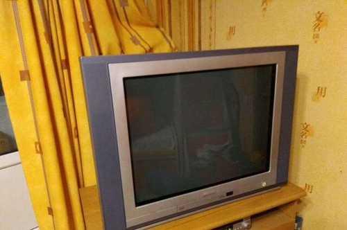 Телевизор Thomson Scenium 29 дюймов 100 Hz и тумба