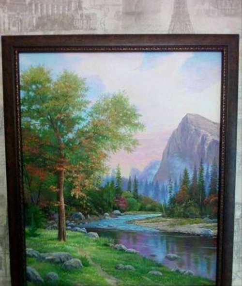 Продам Картину " Горная речка"