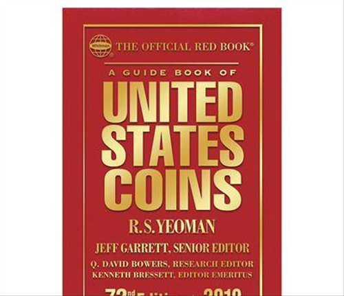 Red Book of United States Coins 72 редакция 2019