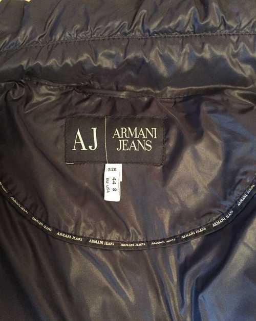 Armani jeans плащ