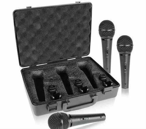 Behringer XM1800S - динамические микрофоны 3 шт