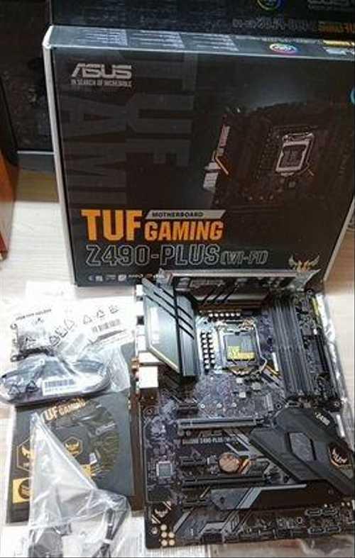 Комплект 10100f/Asus TUF gaming Z490/16GB DDR4