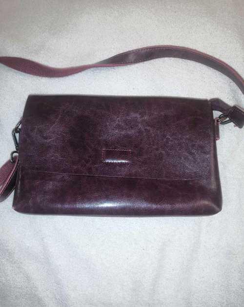 Сумка кожаная (кроссбоди)