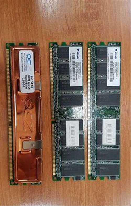 Оперативная память DDR400 1 Gb