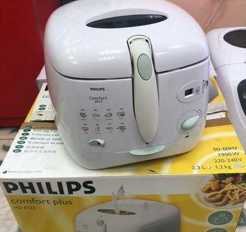 Фритюрница Philips Comfort Plus HD 6123