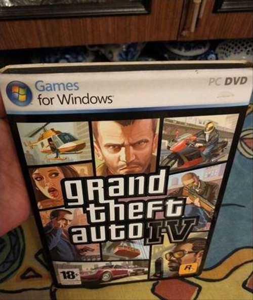 Компьютерная Игра Grand Theft Avto IV PC DVD(GTA4)