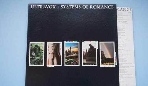 Ultravox -1981 "Systems Of Romance" -Japan -LP