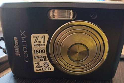 Компактный фотоаппарат nikon cool pix l16