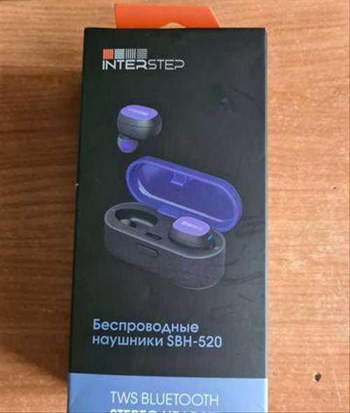 Беспроводные наушники interstep sbh 640 white