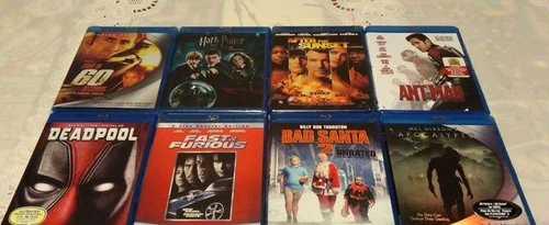 Blu ray диски с фильмами фирменные новые