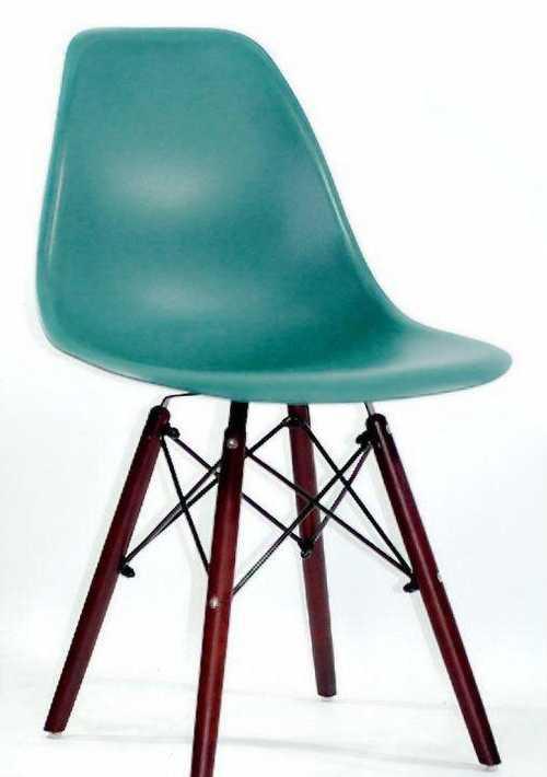Стул eames black бирюзовый