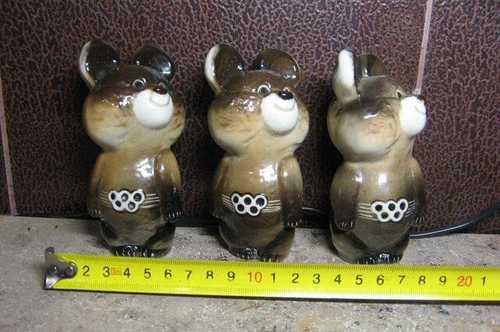 Олимпийский мишка №5 лфз Медвежонок медведь СССР