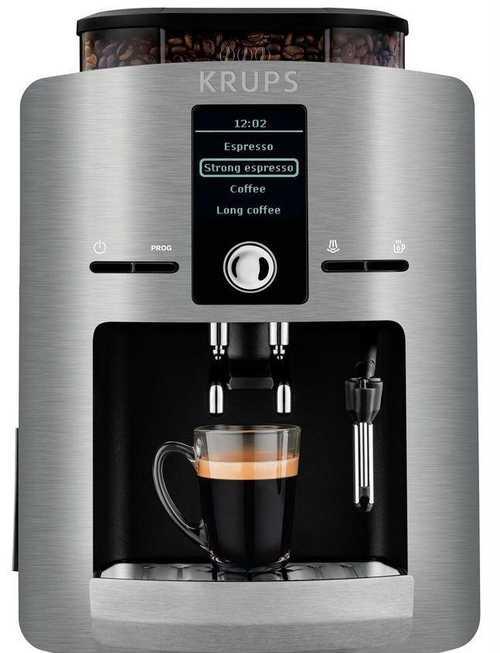 Кофемашина Krups EA826E Espresseria (Цвет: Grey)