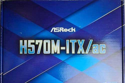 Материнская плата ASRock H570M-ITX/ac на гарантии