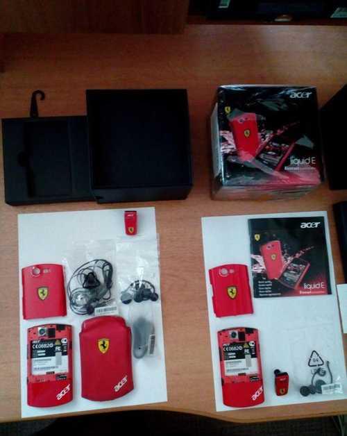 Телефон Acer liquid E Ferrari Special Edition
