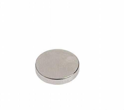 Неодимовый магнит rexant, диск 10х2 мм, сцепление 1 кг, 14 шт