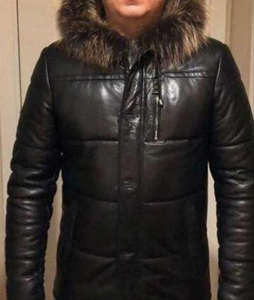 Куртка утепленная мужская натур.кожа 48 50