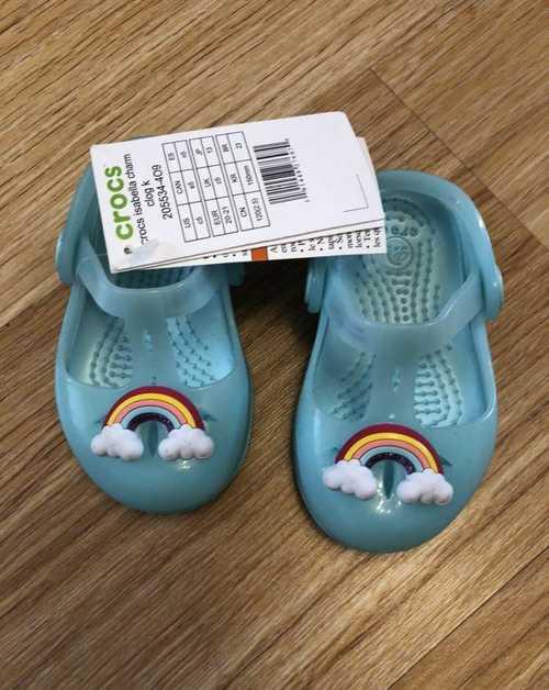 Сандали crocs новые C5 (20-21 размер)