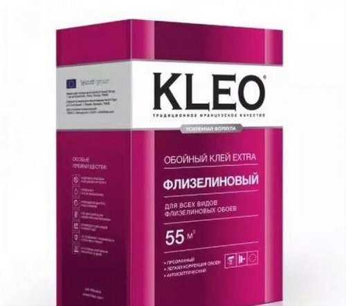 Клей обойный для флизелиновых обоев kleo extra 55м
