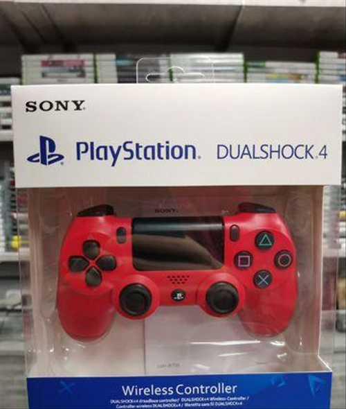 Dualshock4 Red New + Наушники Samsung Galaxy
