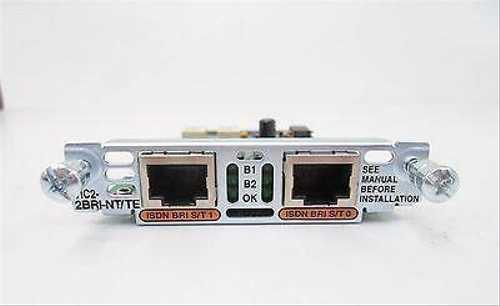 Модуль Cisco Vic-2bri-s/t-te=.