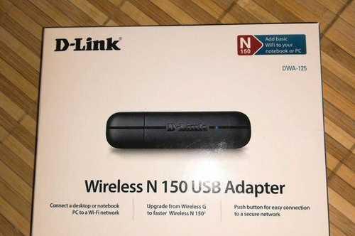 Беспроводной сетевой адаптер USB D-link DVA-125