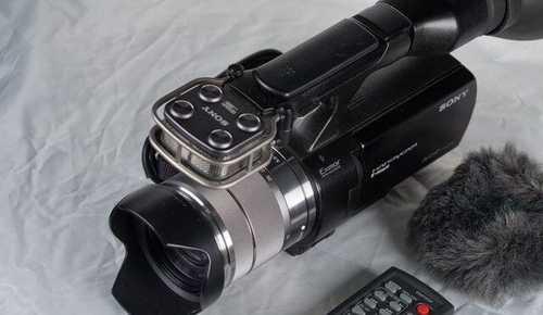 Sony NEX-VG30 камера с объективом