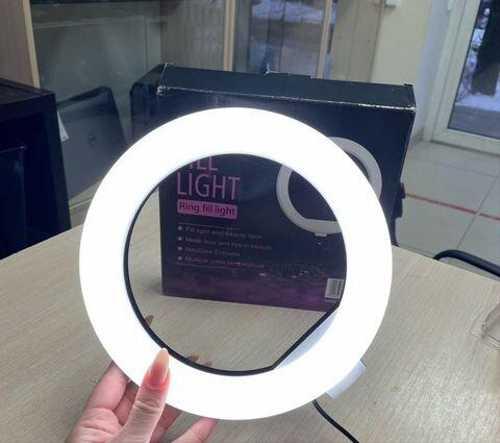 Кольцевая лампа LED 20 см новая