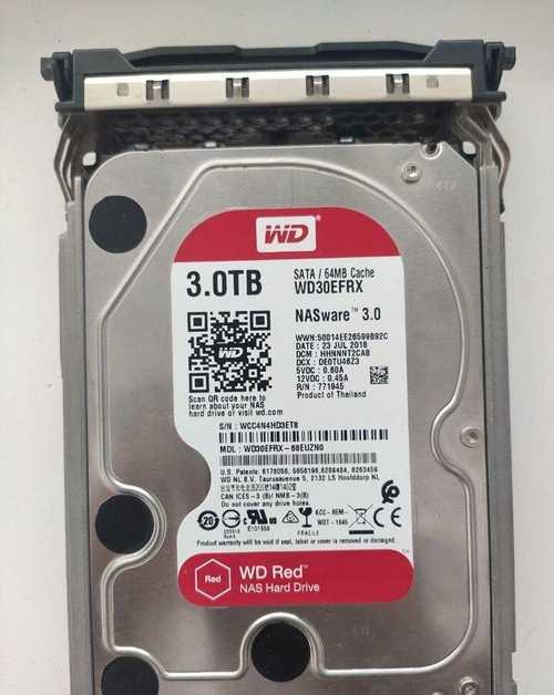 Жёсткие диски 3.5 WD Red 3Tb