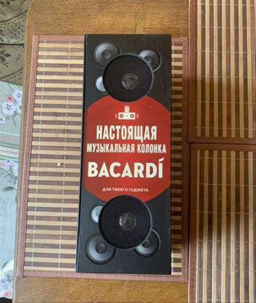 Музыкальная колонка bacardi