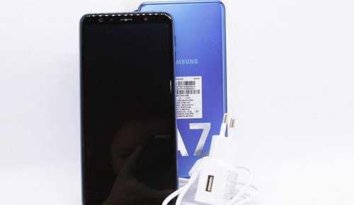 Телефон Samsung A750F/DS Galaxy A7 64Gb (2018) Blu