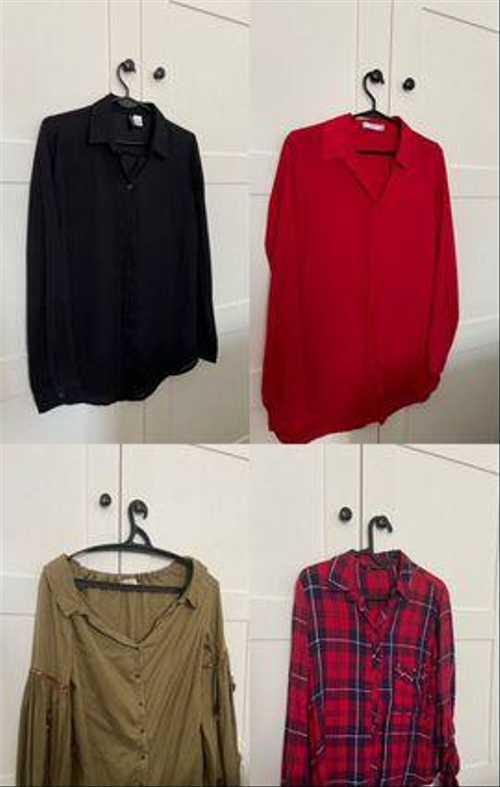 Рубашки zara, mango, HM, koton