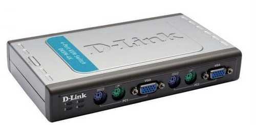 D-link 4-port usb kvm switch (dkvm-4k) в наличии