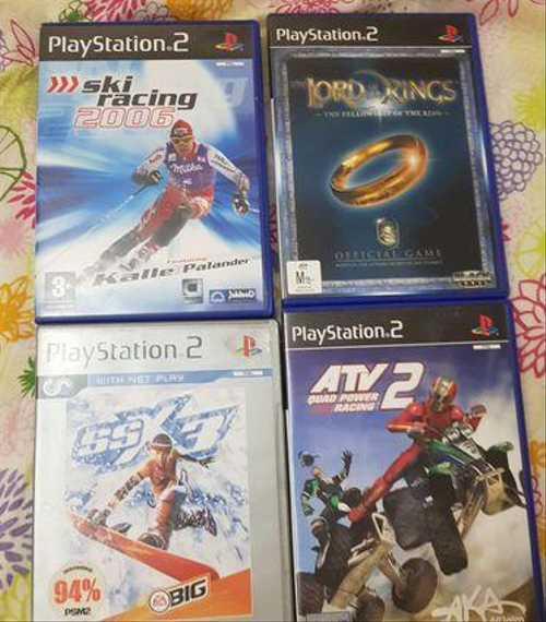 Диски для Sony playstation 2